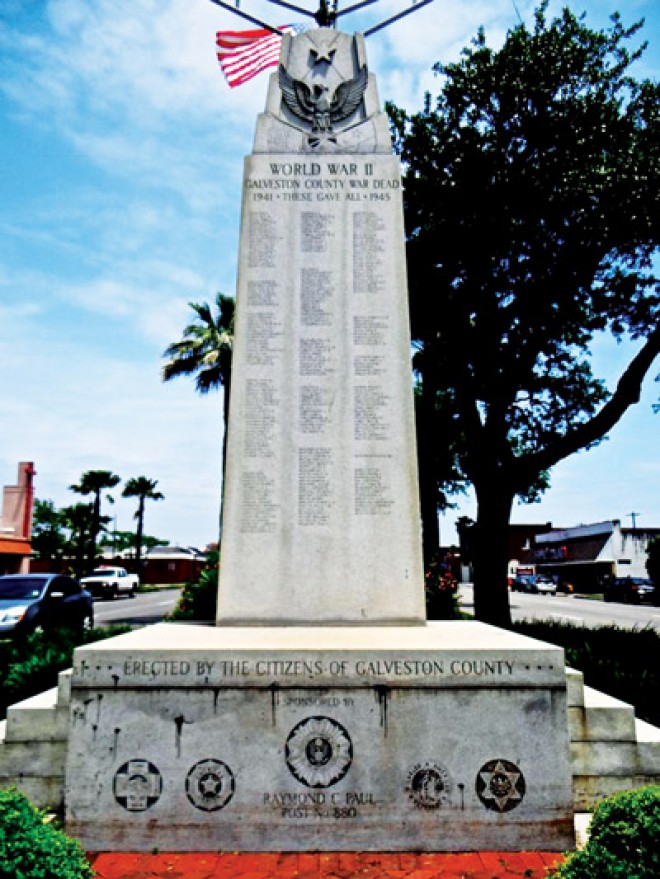 Statues and Monuments, The Gleanings of Galveston – Galveston Island Guide